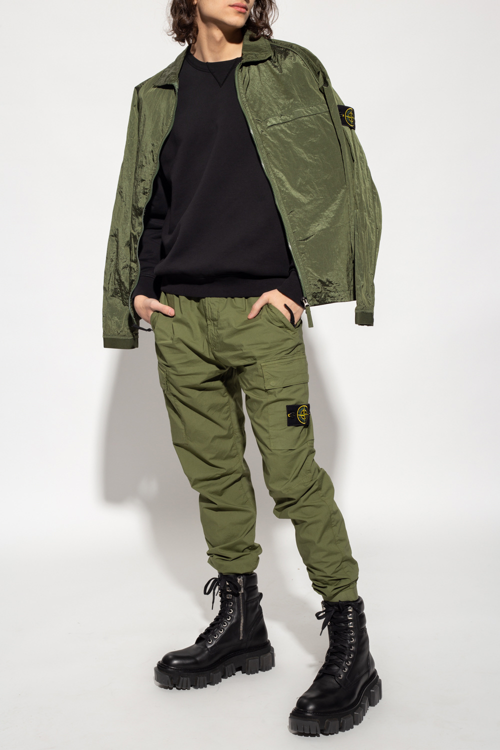 SchaferandweinerShops KR - Sweatshirt with logo Stone Island SchaferandweinerShops KR - Sweatshirt with logo Stone Island
